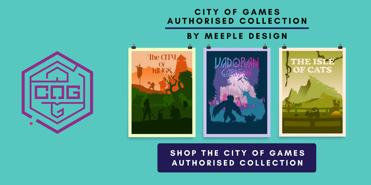 Meeple Design - Unique board game art, posters and t-shirts